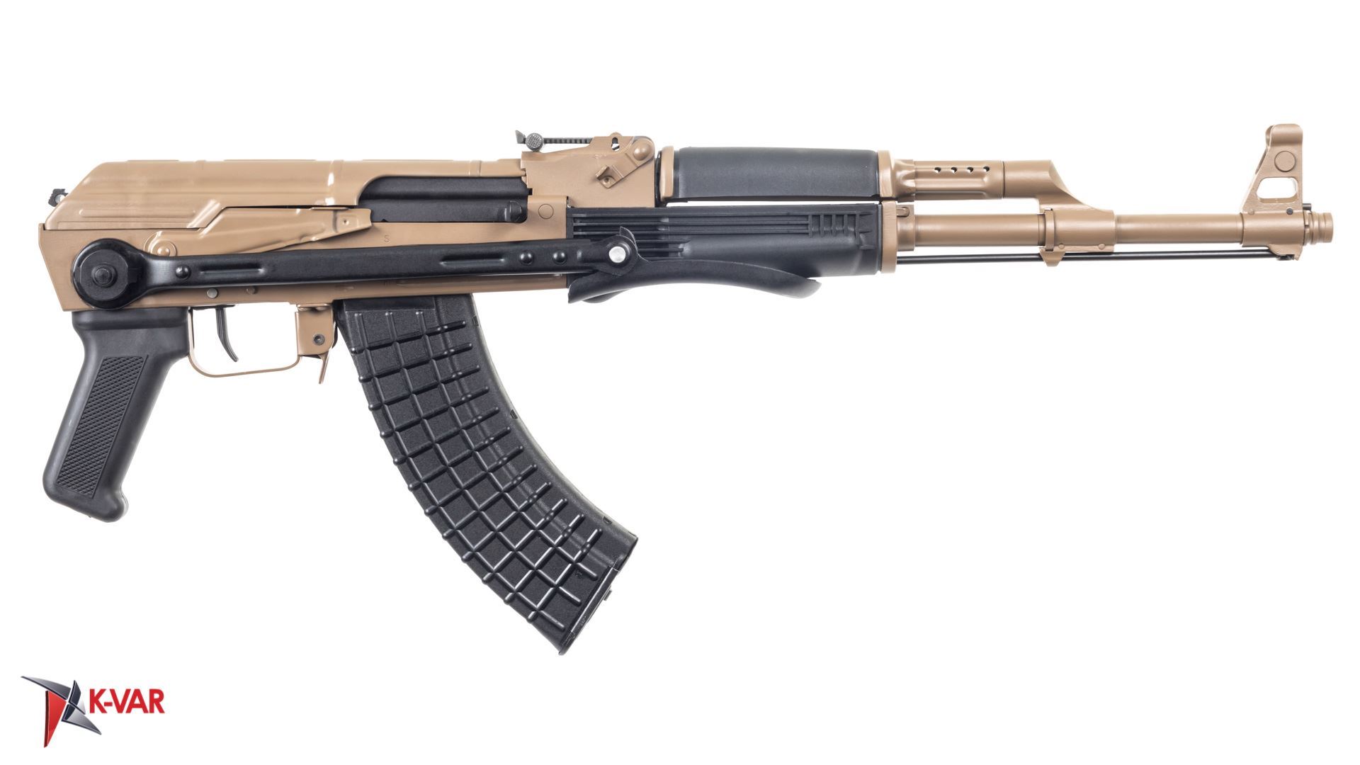Arsenal SAS M-7 Classic Under-Folder FDE Cerakote AK47 at K-Var