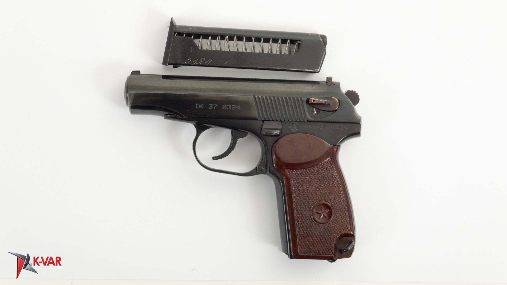 Arsenal Makarov 8 Round Bulgarian Pistol 9x18mm Original Grip Excellent ...