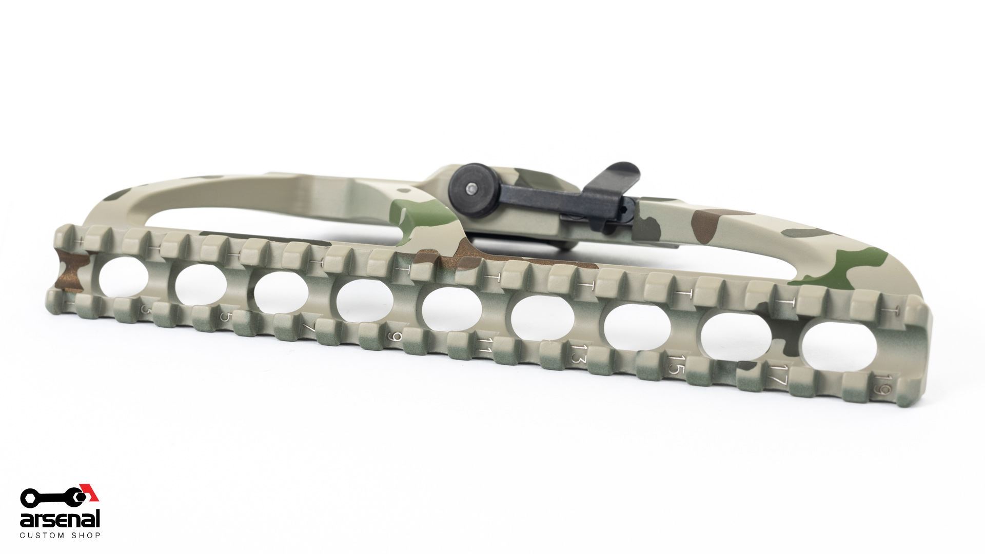 Arsenal Custom Shop Sparse Desert Camo Cerakote SAM5 5.56x45mm Semi ...