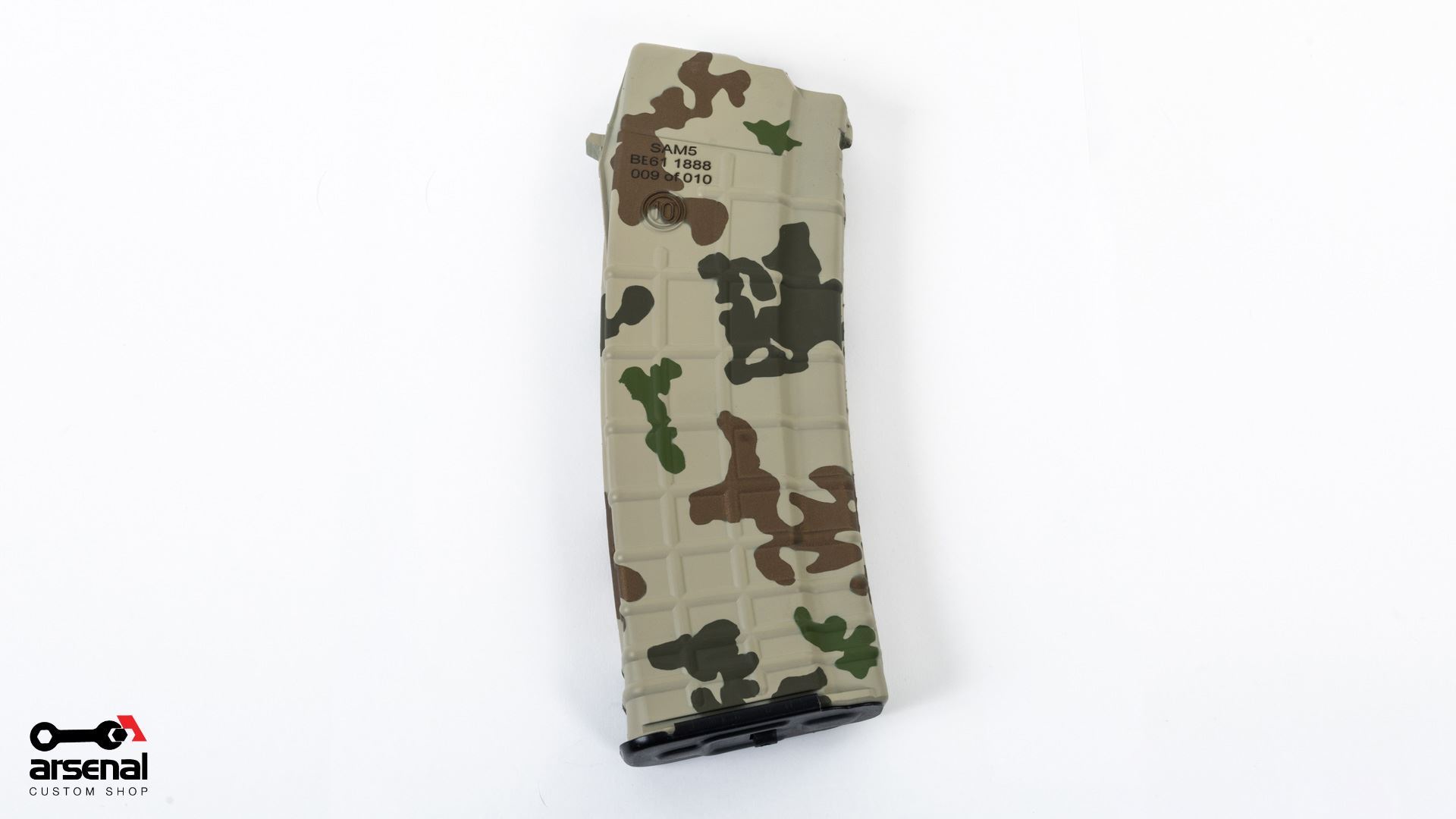 Arsenal Custom Shop Sparse Desert Camo Cerakote SAM5 5.56x45mm Semi ...