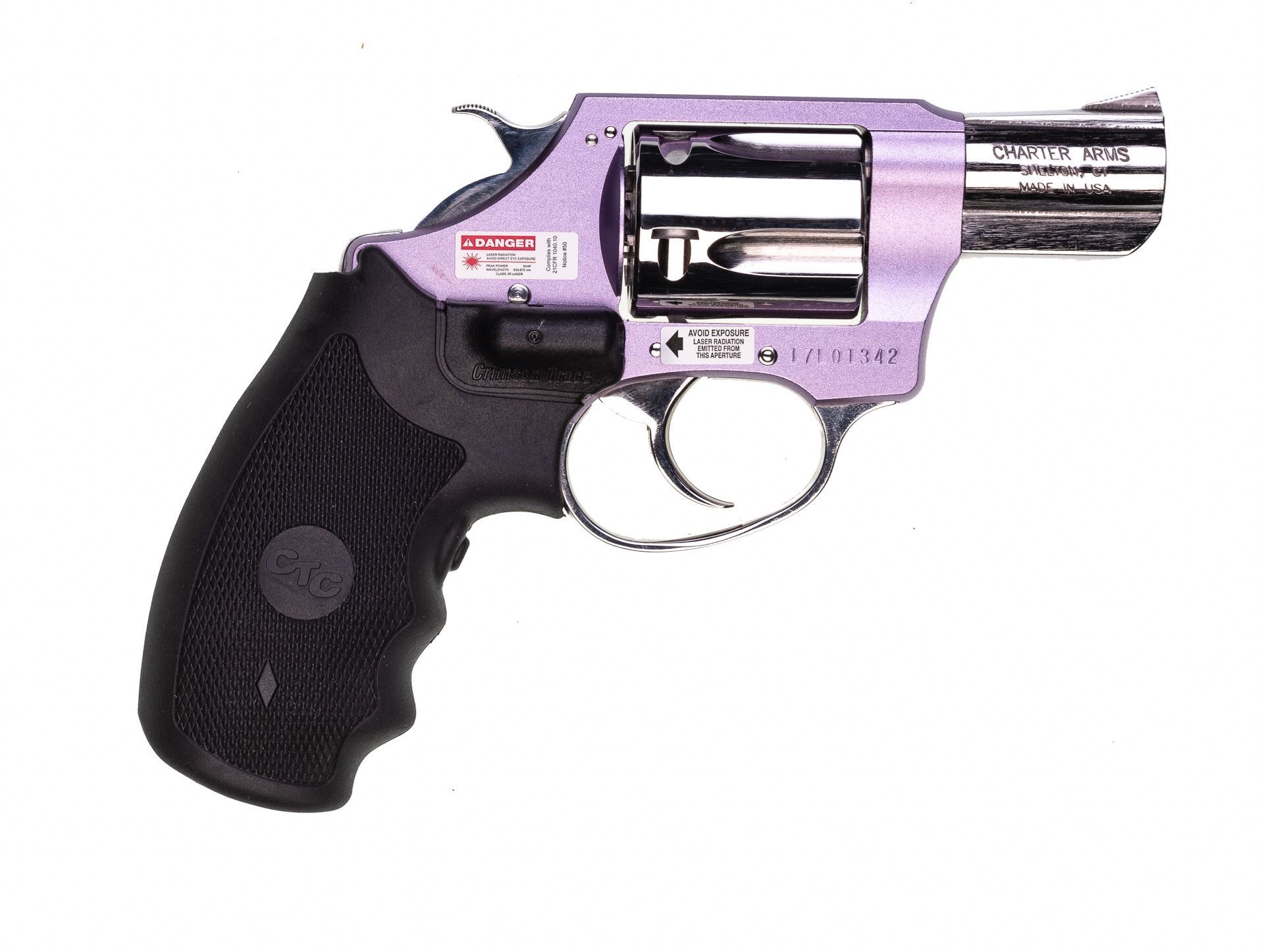 Charter Arms - CHIC LADY, .38 Special, 2", 5rd, Laser Grip, Laser ...