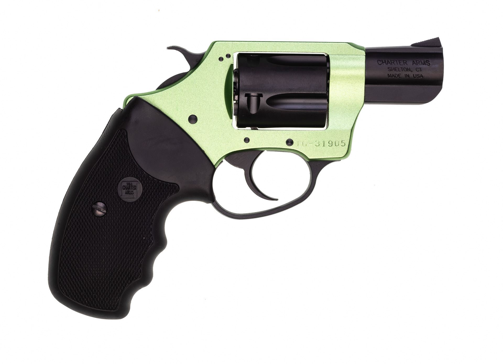 Charter Arms - SHAMROCK, .38 Special, 2", 5rd, Full Grip, Standard ...