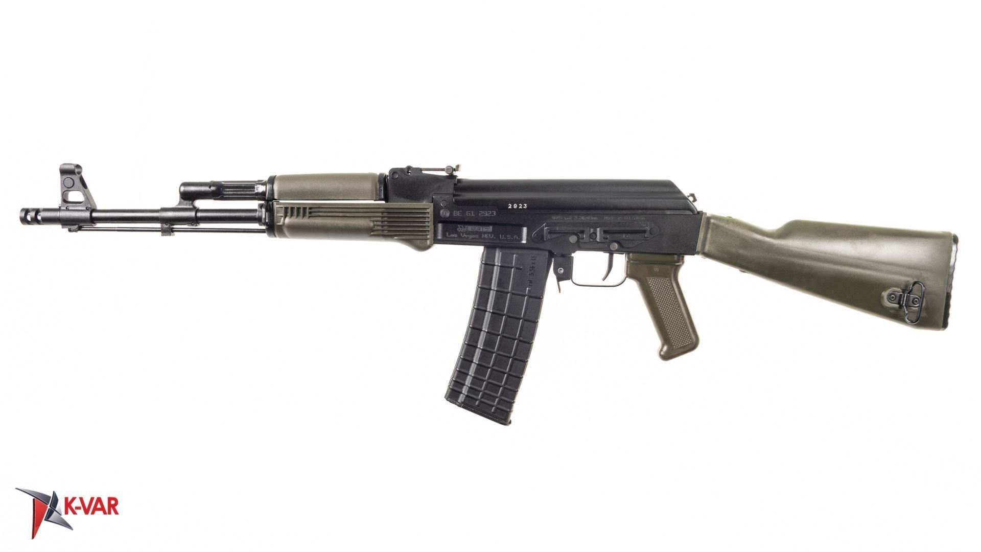 Arsenal SAM5 5.56x45mm Semi-Auto Milled Receiver AK47 Rifle OD Green ...