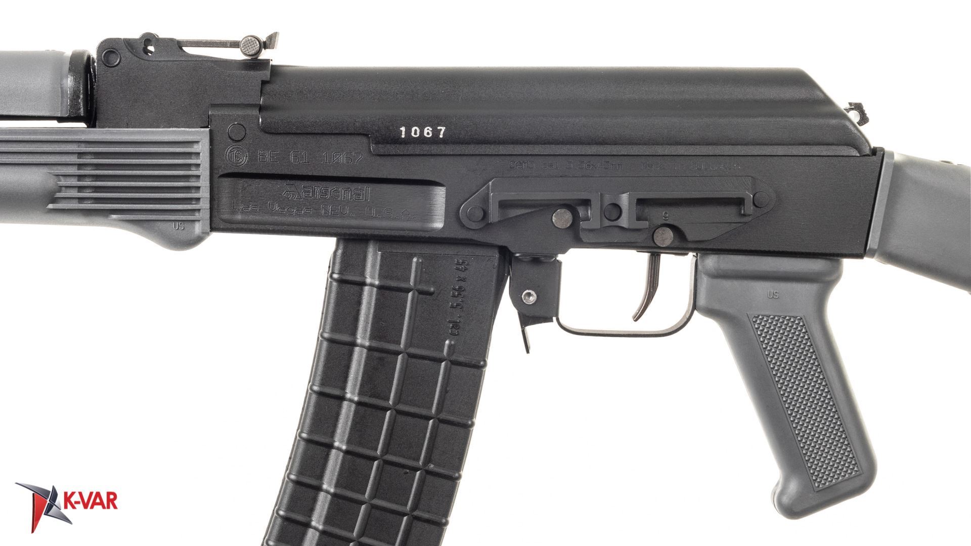 Arsenal SAM5 5.56x45mm Semi-Auto Milled Receiver AK47 Rifle Covert Gray ...