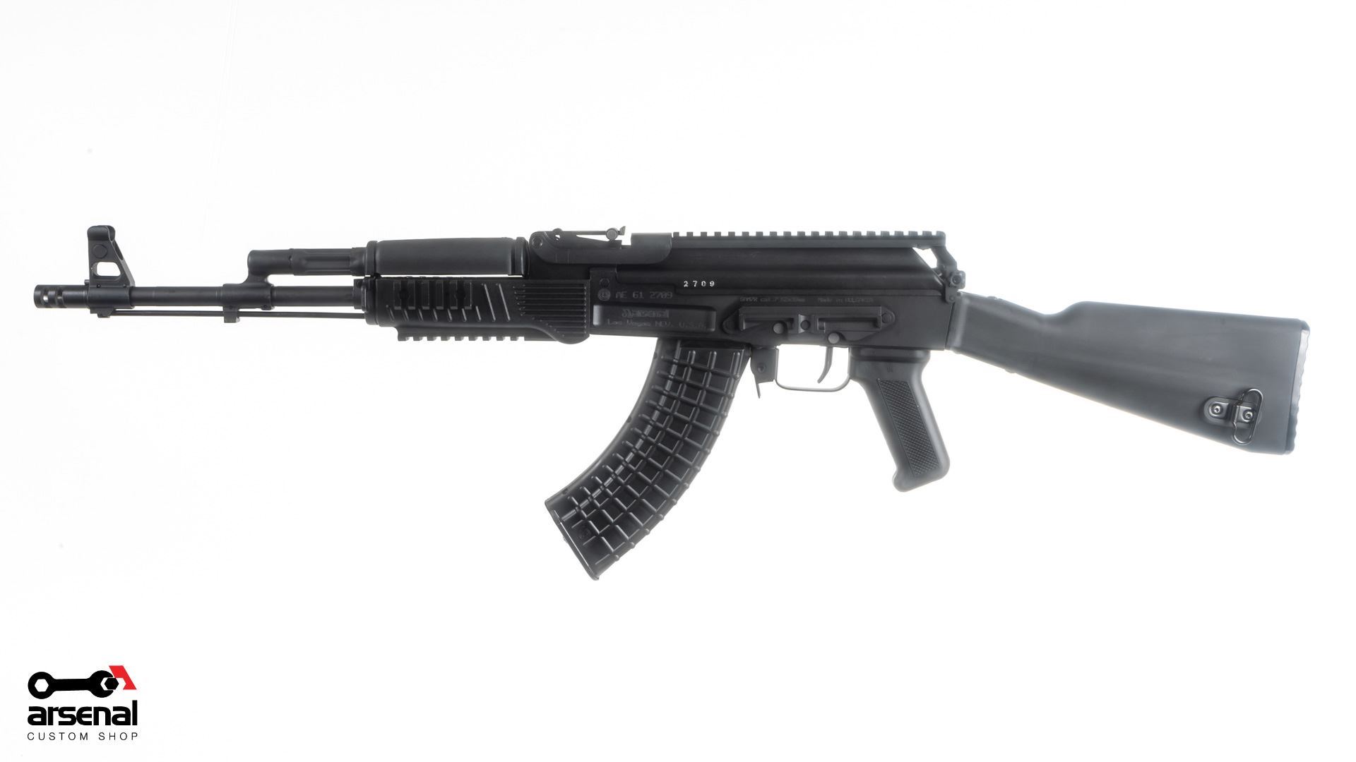 Arsenal SAM7R 7.62x39mm Semi-Auto AK47 Rifle with AR-M5F Rail System at ...