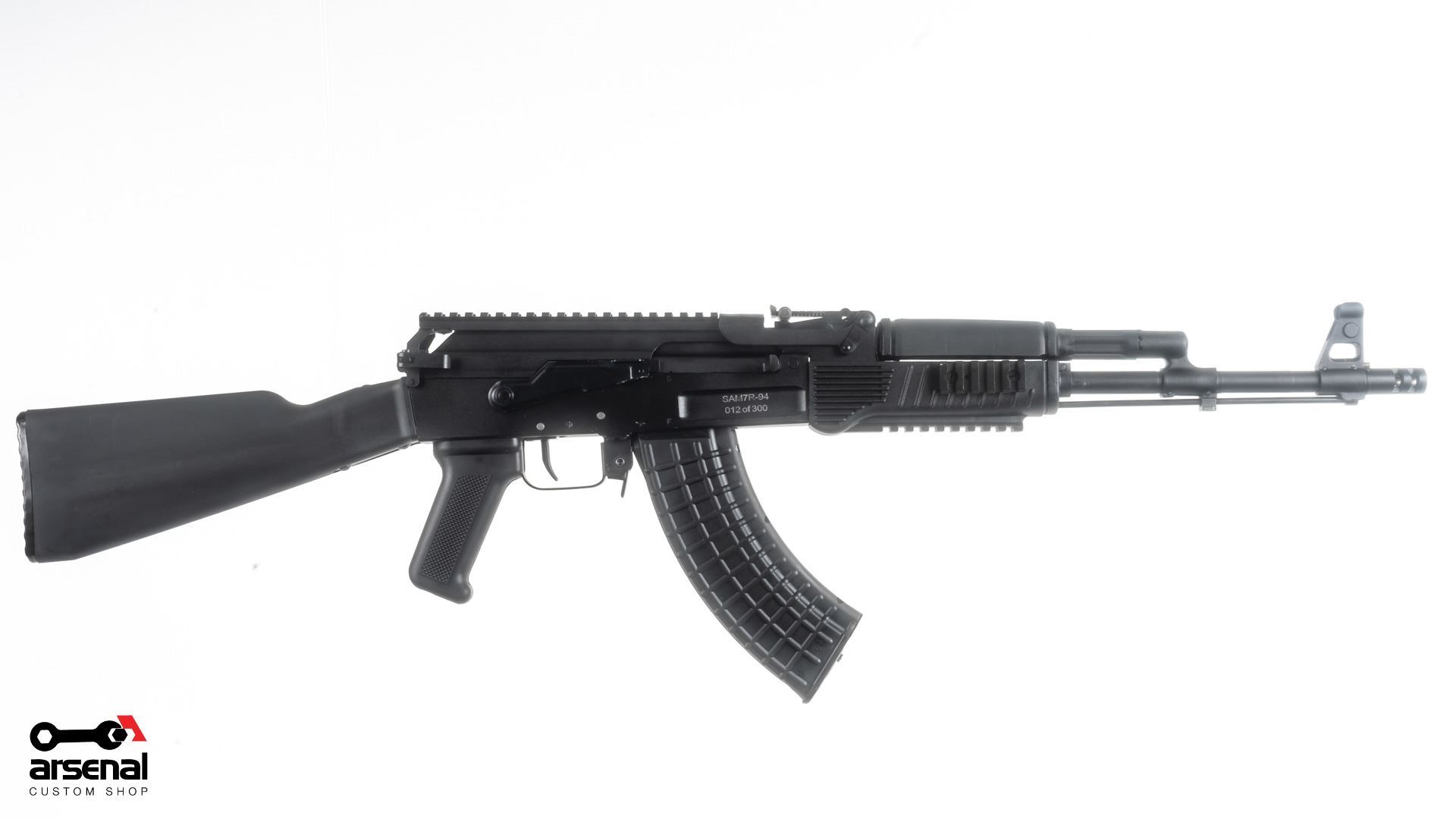 Arsenal SAM7R 7.62x39mm Semi-Auto AK47 Rifle with AR-M5F Rail System at ...