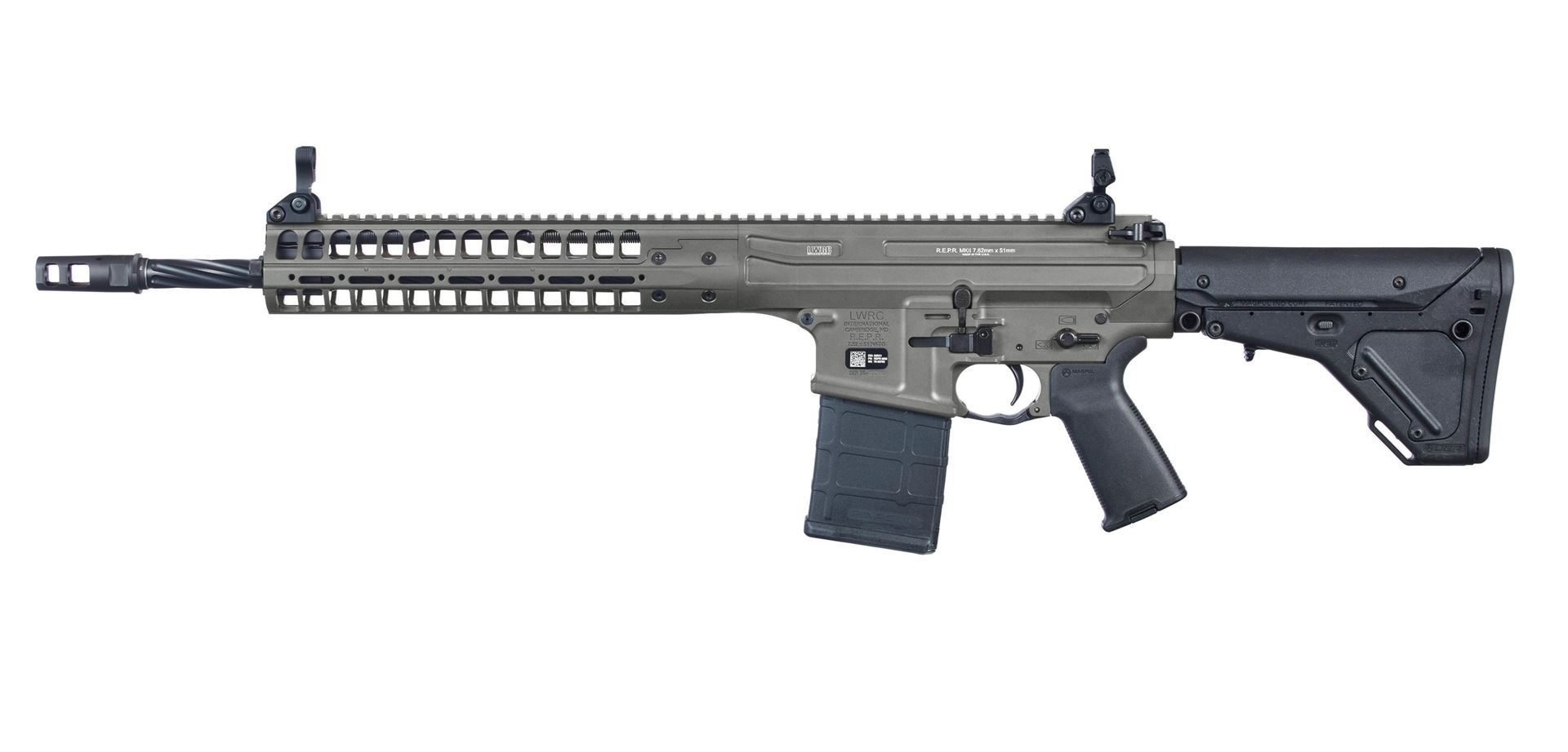 LWRC International REPR MKII 7.62 NATO 16.1" Barrel Semi-Auto Rifle ...