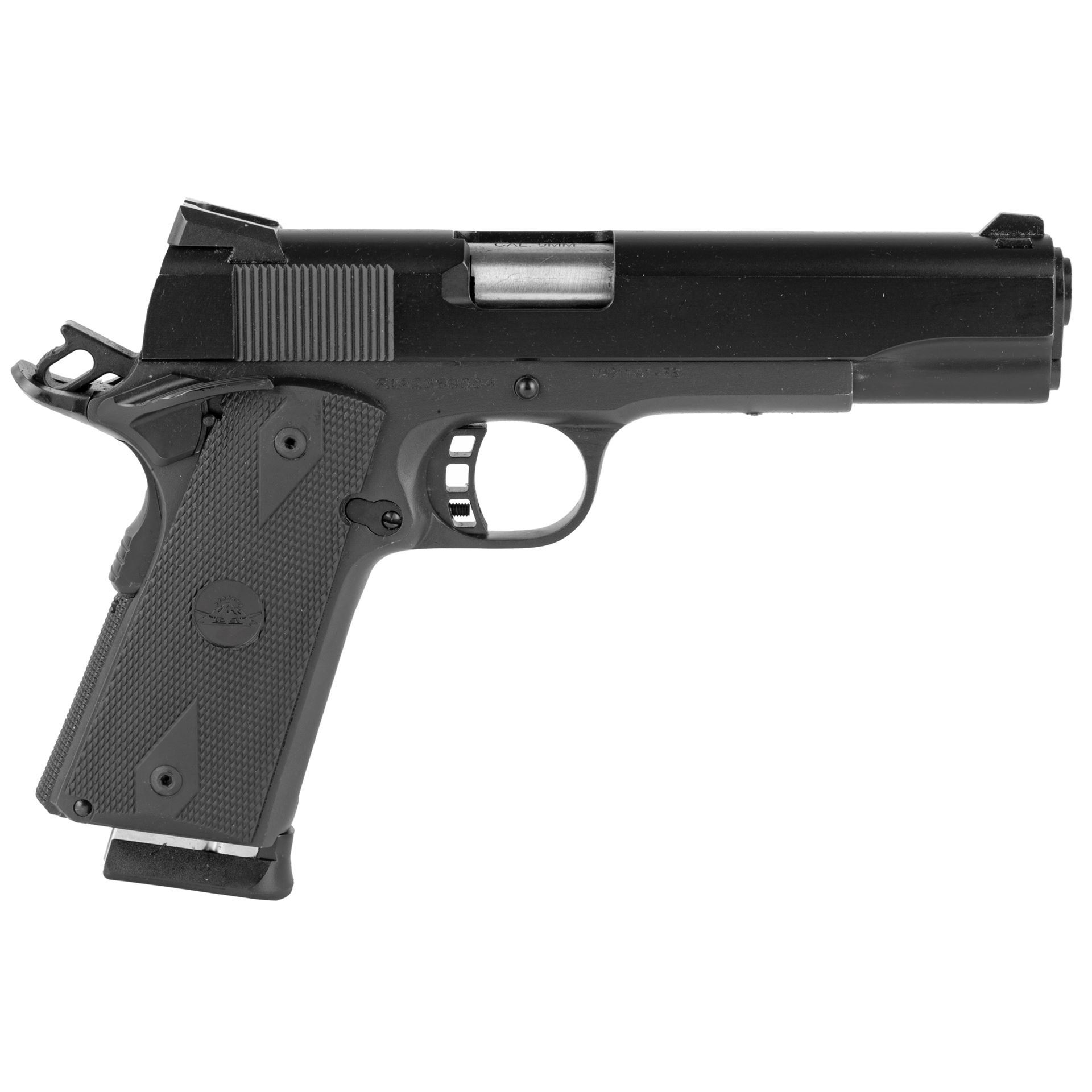 Rock Island 1911 Full Size 9MM 10rd 5" Barrel Steel Frame Parkerized ...