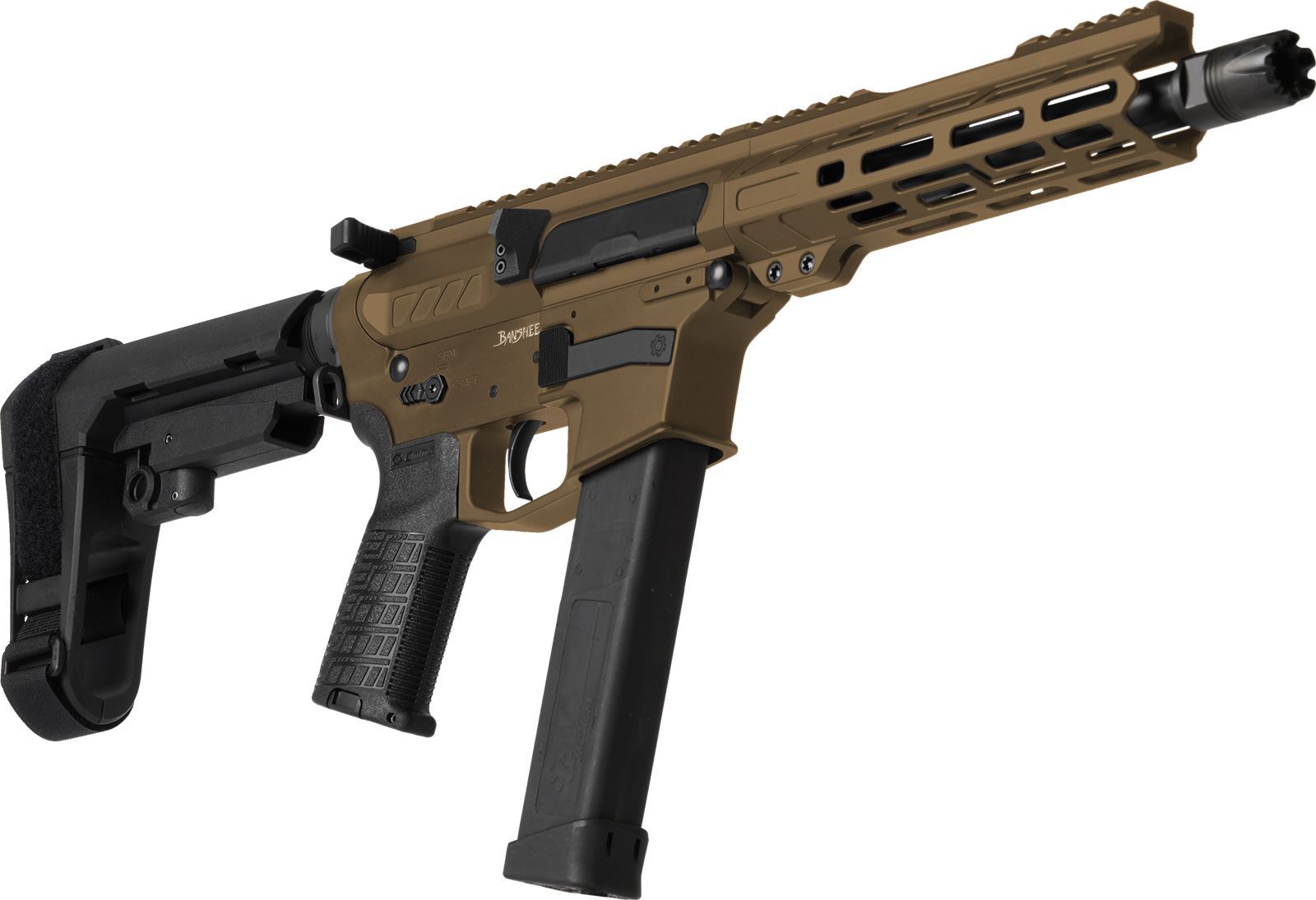CMMG Banshee MK10 10mm Pistol 8" Barrel Midnight Bronze at K-Var
