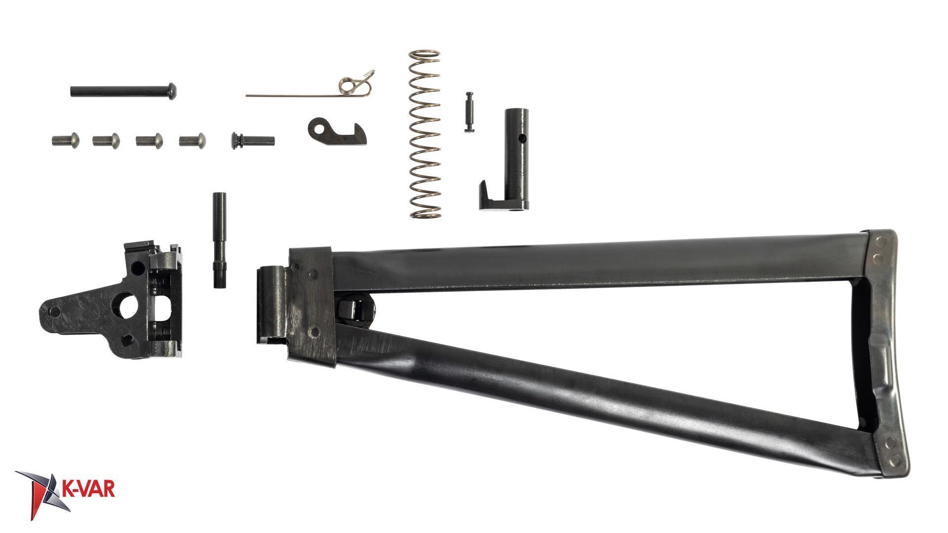Bulgarian Left Side Folding Metal Buttstock 5.5mm Stamped Receiver at K-Var
