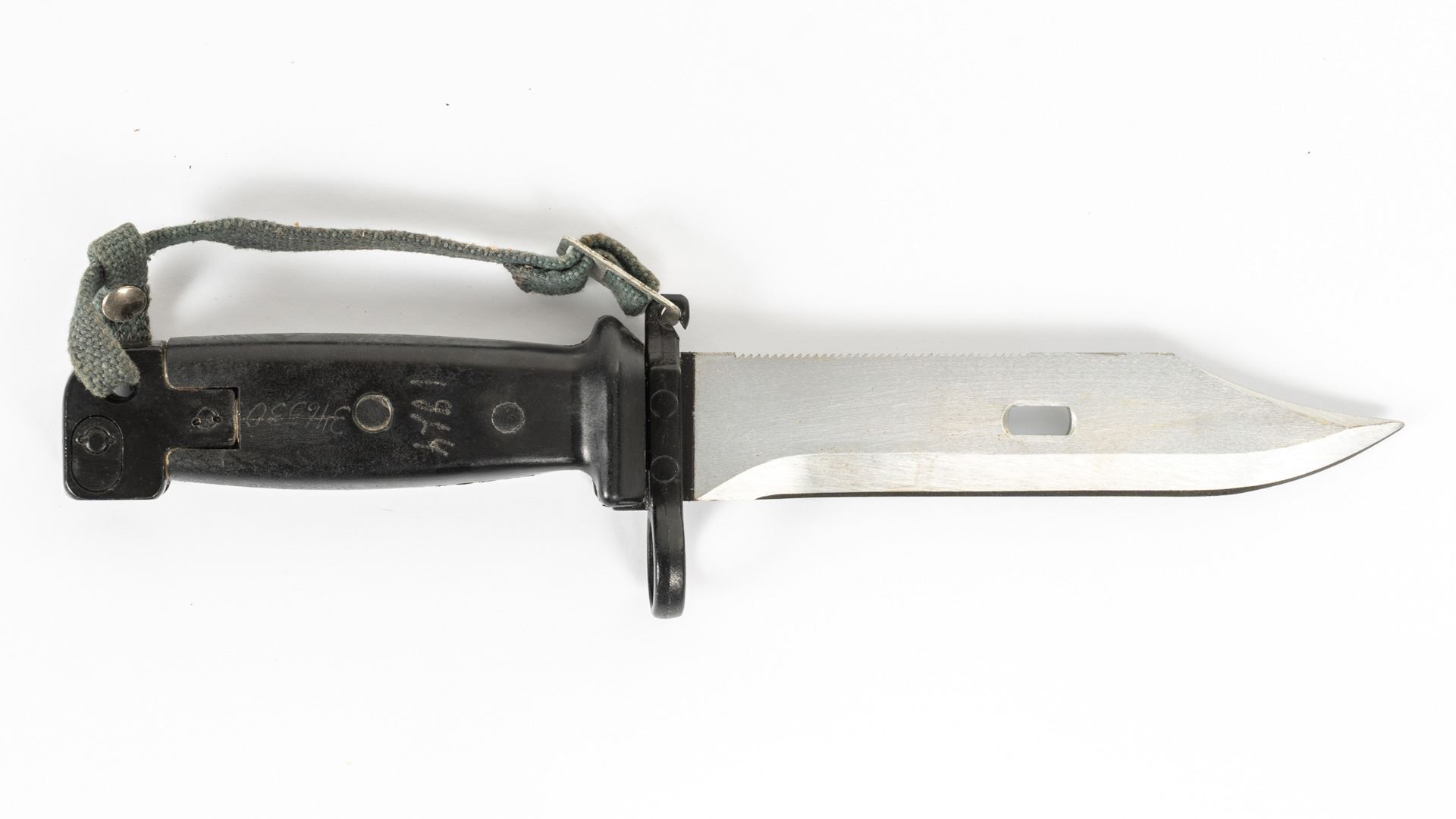East German AK Bayonet with Scabbard Fair Condition at K-Var