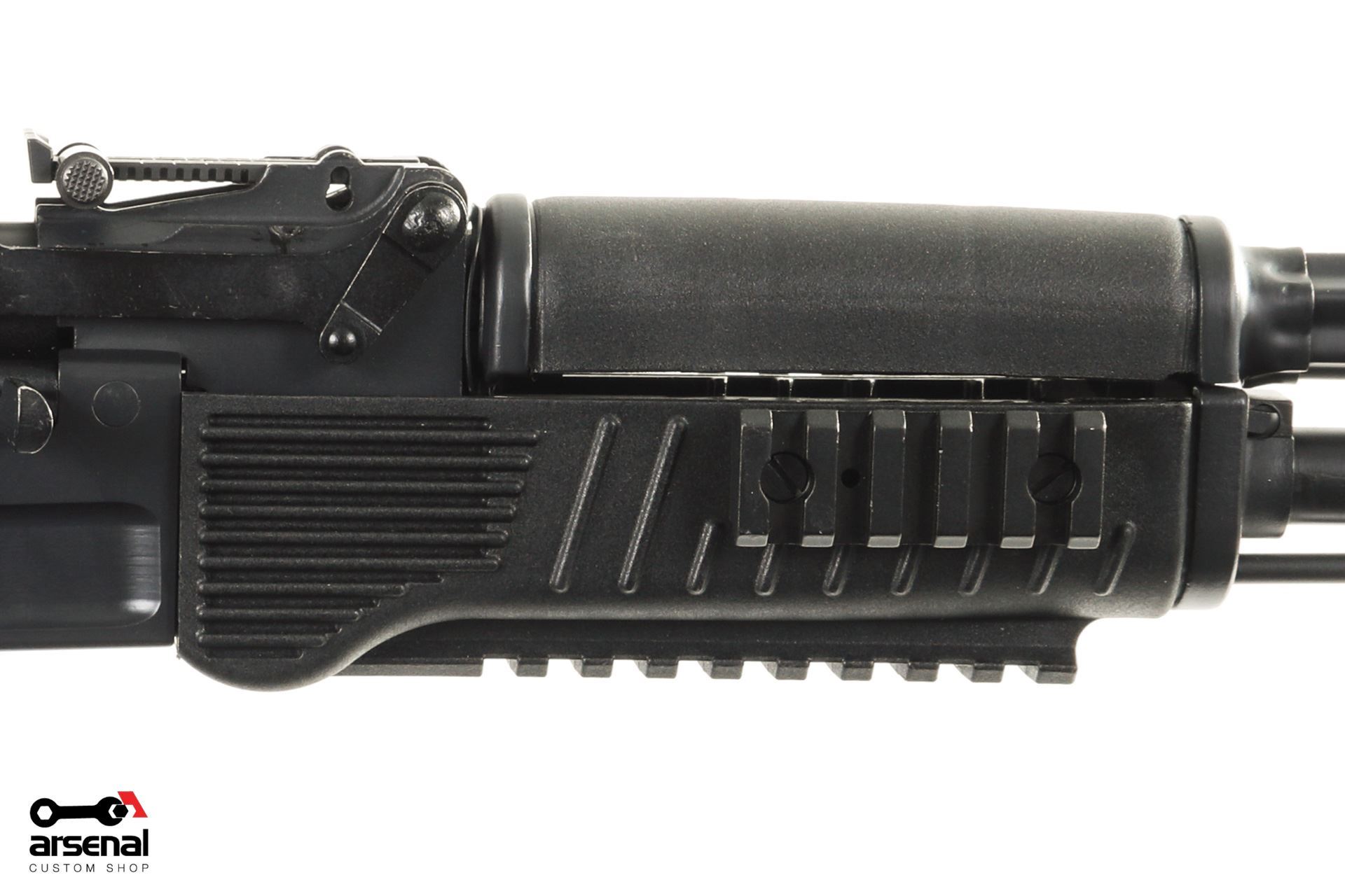 Arsenal SAS M-7 Under-Folder Arsenal Black Cerakote AK47 Picatinny Rail ...