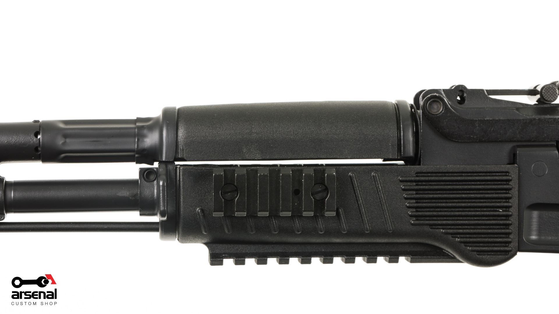 Arsenal SAS M-7 Under-Folder Arsenal Black Cerakote AK47 Picatinny Rail ...