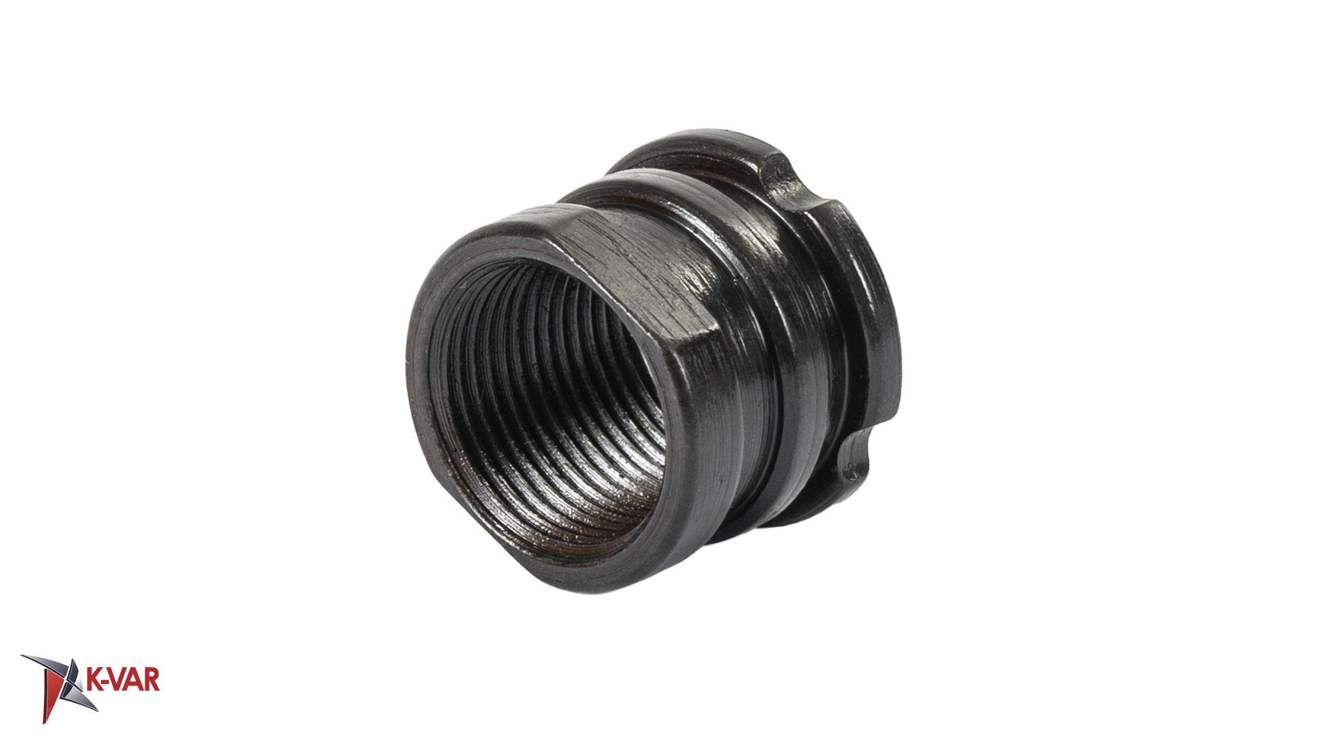 K-Var 14x1 Left Hand Thread Protector Muzzle Nut at K-Var