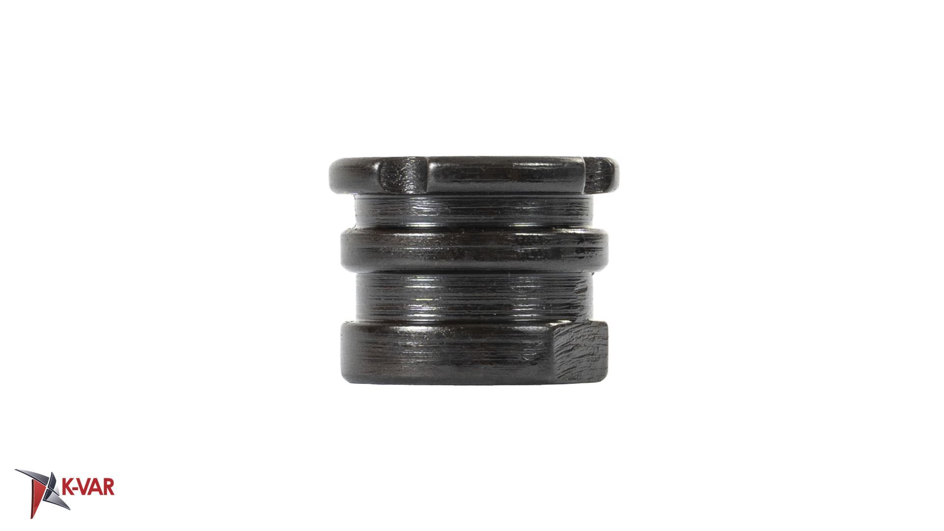 K-Var 14x1 Left Hand Thread Protector Muzzle Nut at K-Var