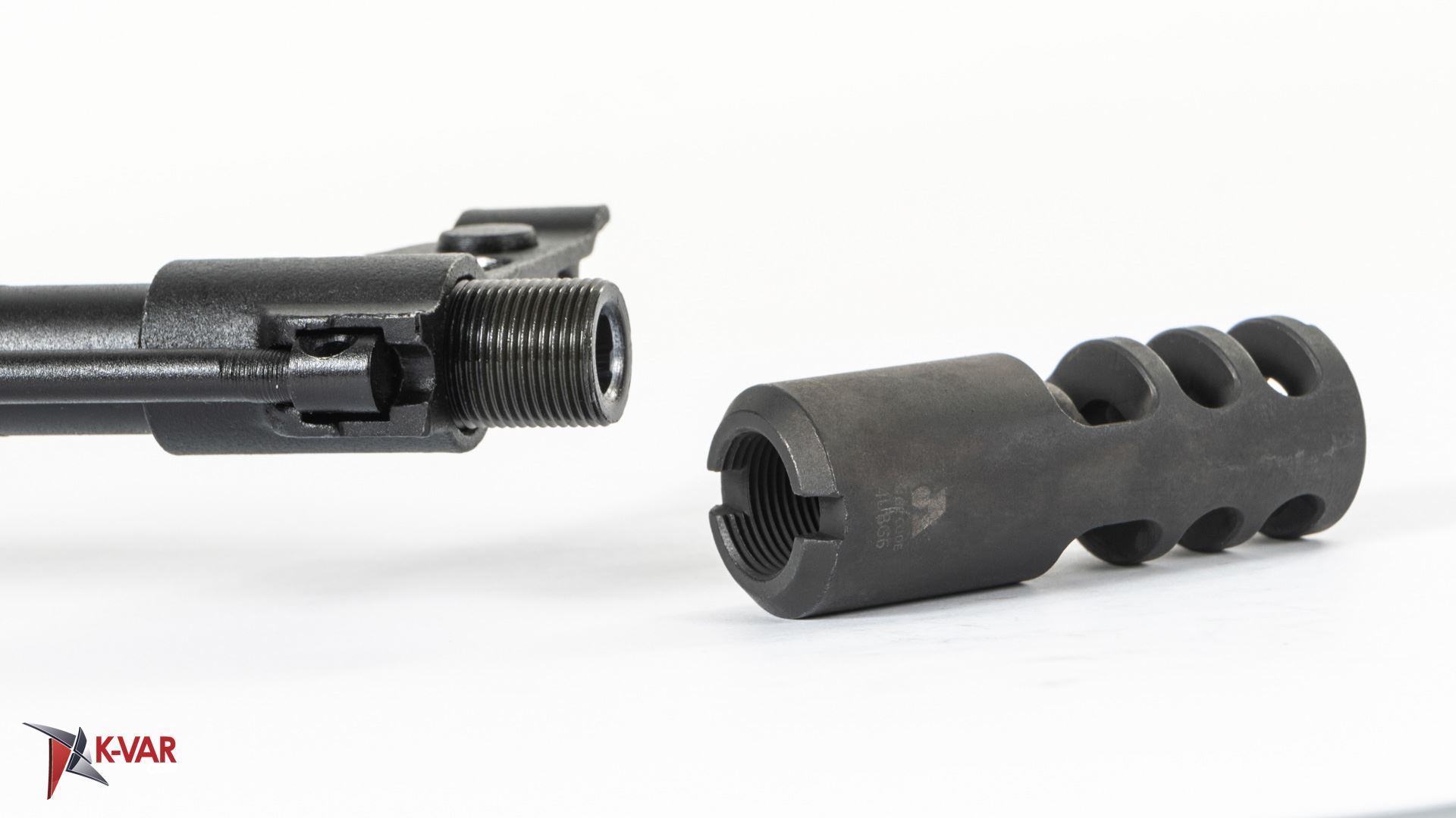 Arsenal AK-20 Style Muzzle Brake 7.62x39 14x1mm LH Threads Stainless ...