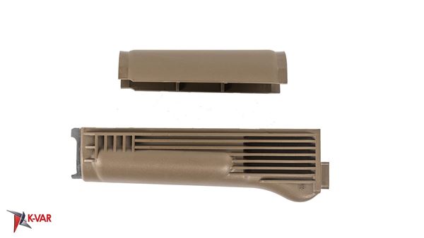 Arsenal FDE Handguard Set for Stamped Receiver with Heat Shield at K-Var