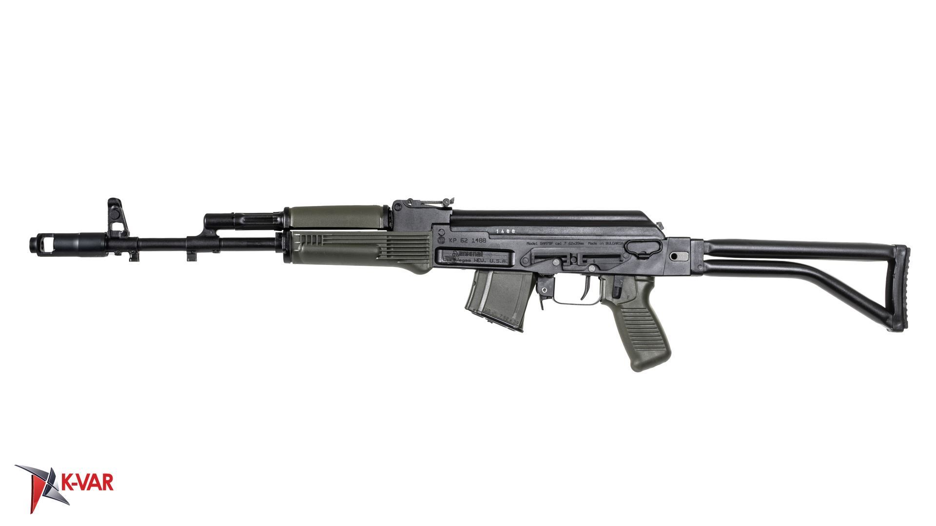 Arsenal SAM7SF-84E 7.62x39mm OD Green Semi-Auto Rifle with Enhanced FCG ...