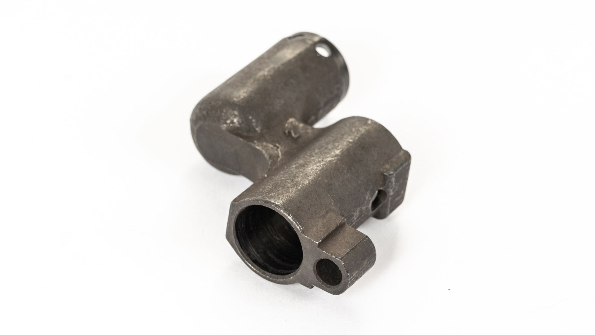 Gas Block with Aperture for Cleaning Rod Bayonet Lug Removed at K-Var