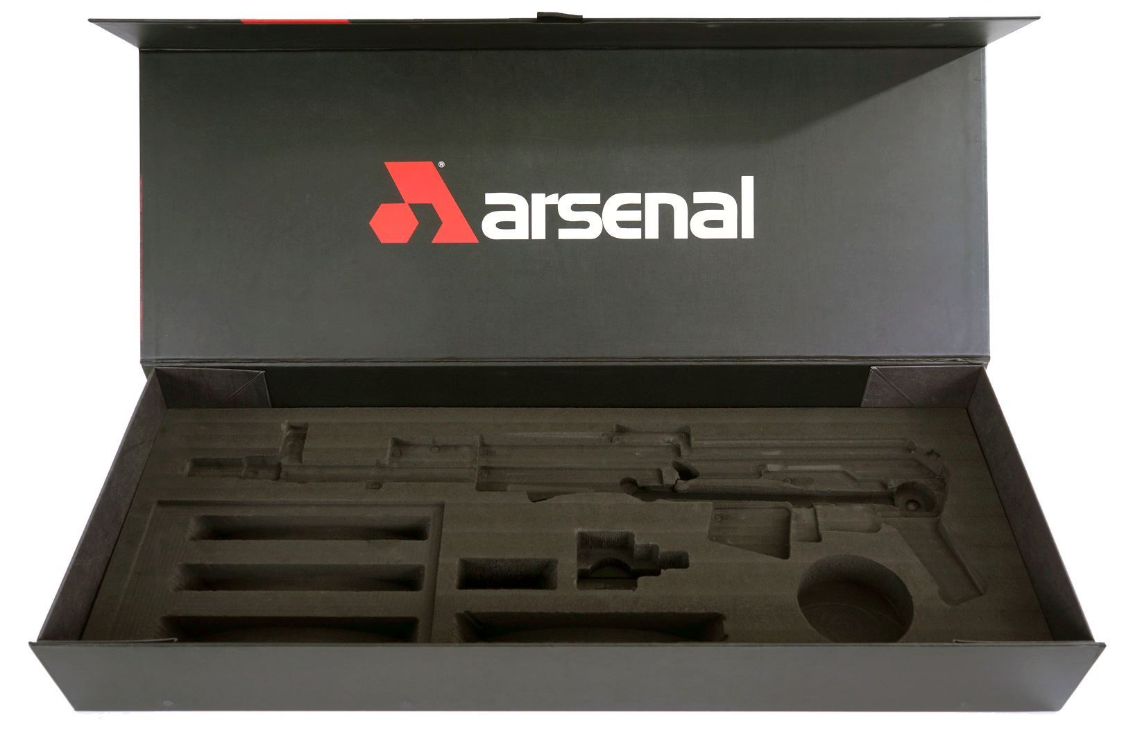 Arsenal SAS M-7 Premium Storage Box CNC Hard Foam Magnetic Closure Lid ...