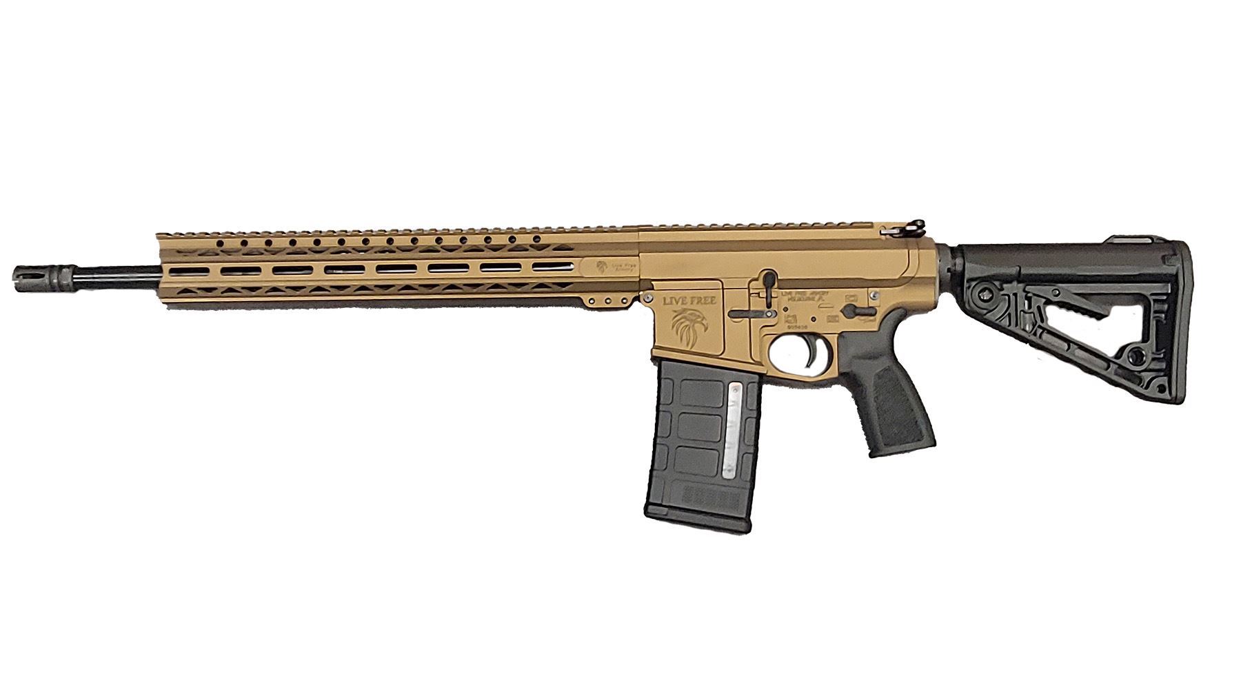 LFA LF308 Battle Rifle .308 Win. 18" Barrel Cerakote Burnt Bronze 20rd ...