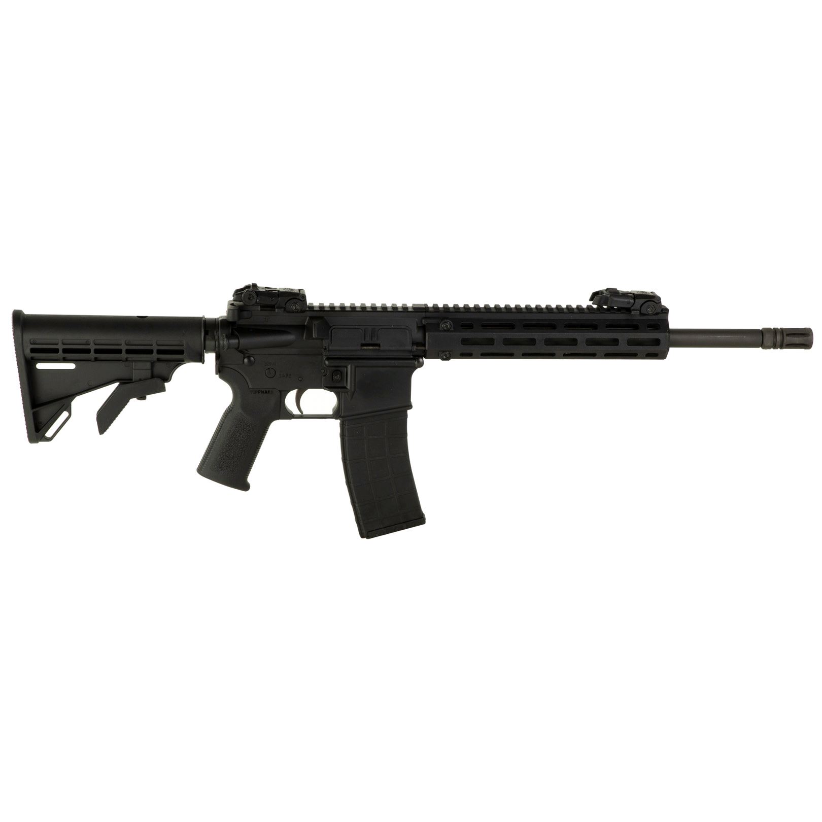 Tippmann Arms M4-22 Pro Semi-Auto Rifle 22LR 10rd Black Faux Flash ...