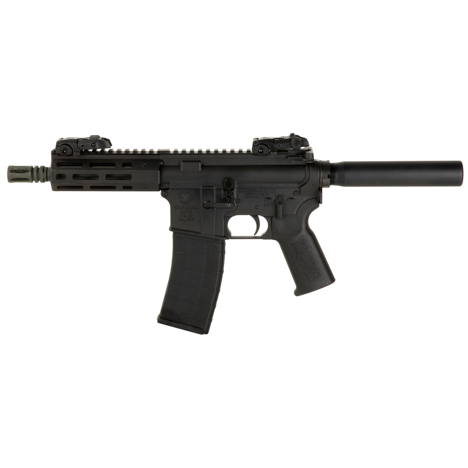TIPPMANN M4-22 MICRO ELITE 7 22LR BK at K-Var