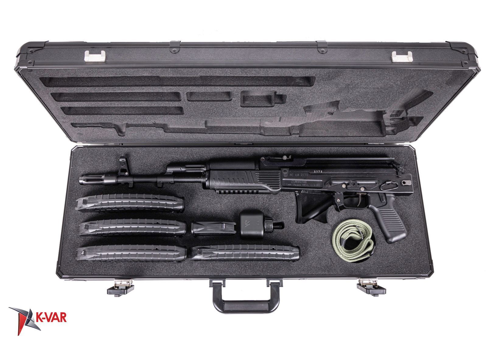 Arsenal Hard Case SAM7SF Rifle CNC Hard Foam Liner TSA Locks at K-Var