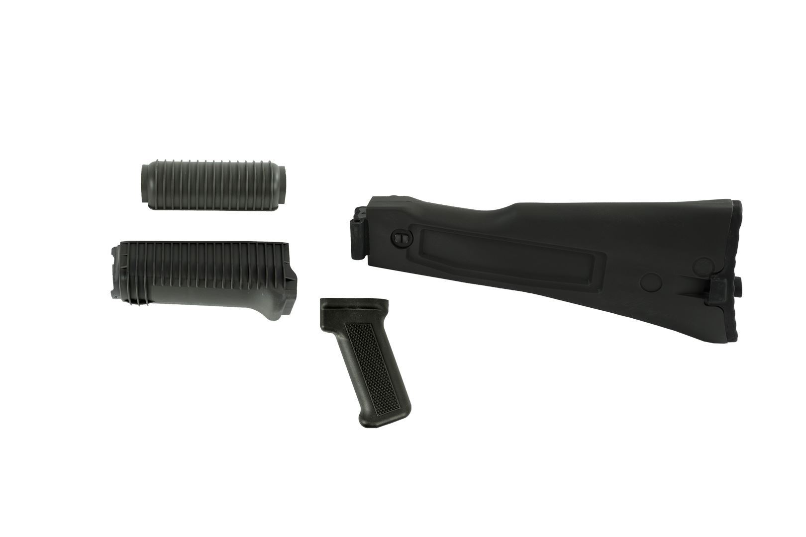 Arsenal US 4 Piece OD Green Left Side Folding Buttstock & Handguard Set ...