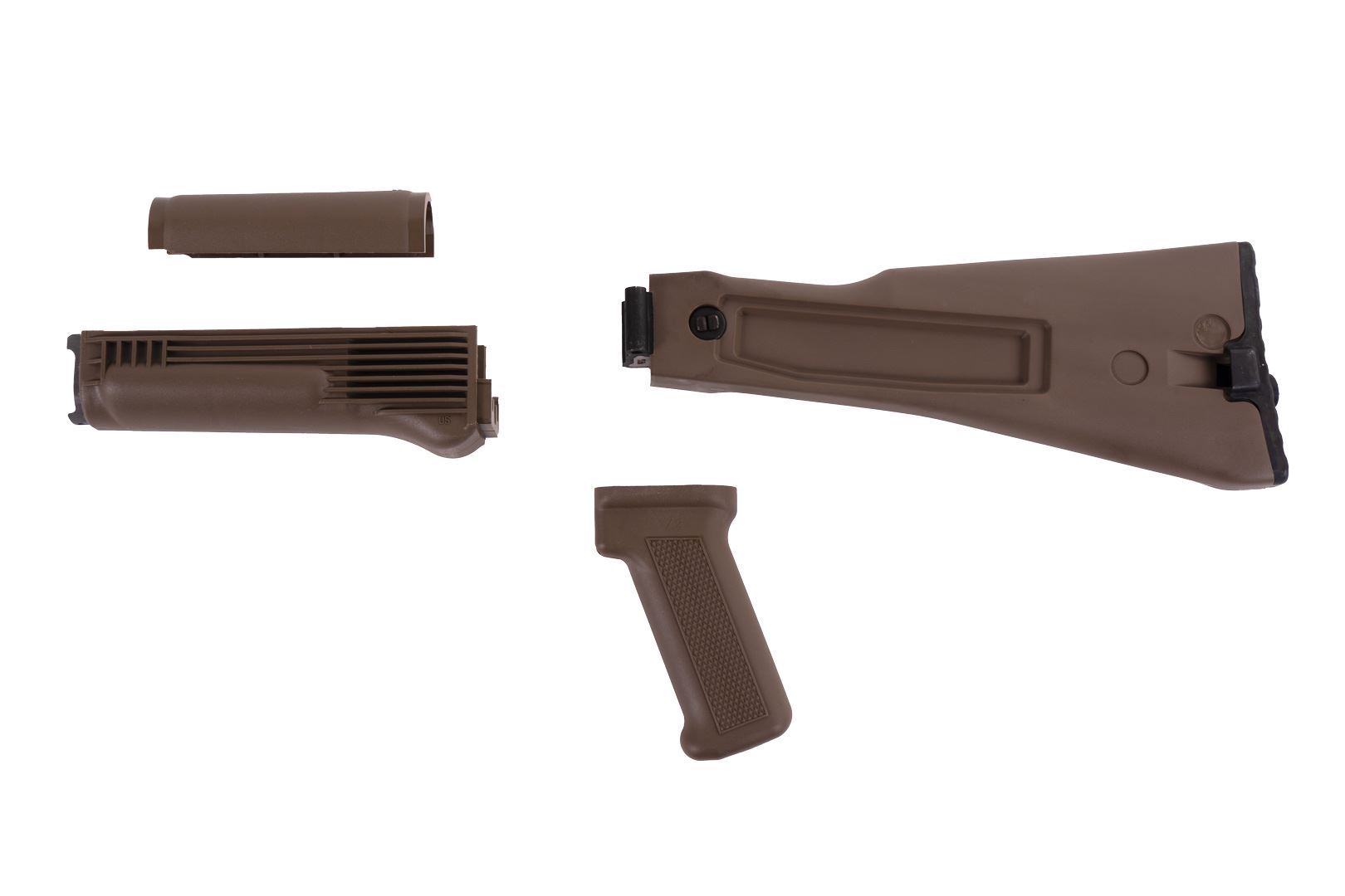 Arsenal FDE Left Side Folding Stock Set for Stamped Receivers at K-Var
