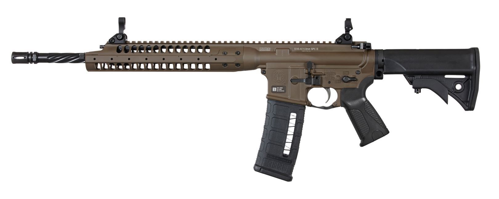 LWRC International SIX8 A5 6.8mm, 16.1" Barrel 30rd Semi-Auto Rifle ...