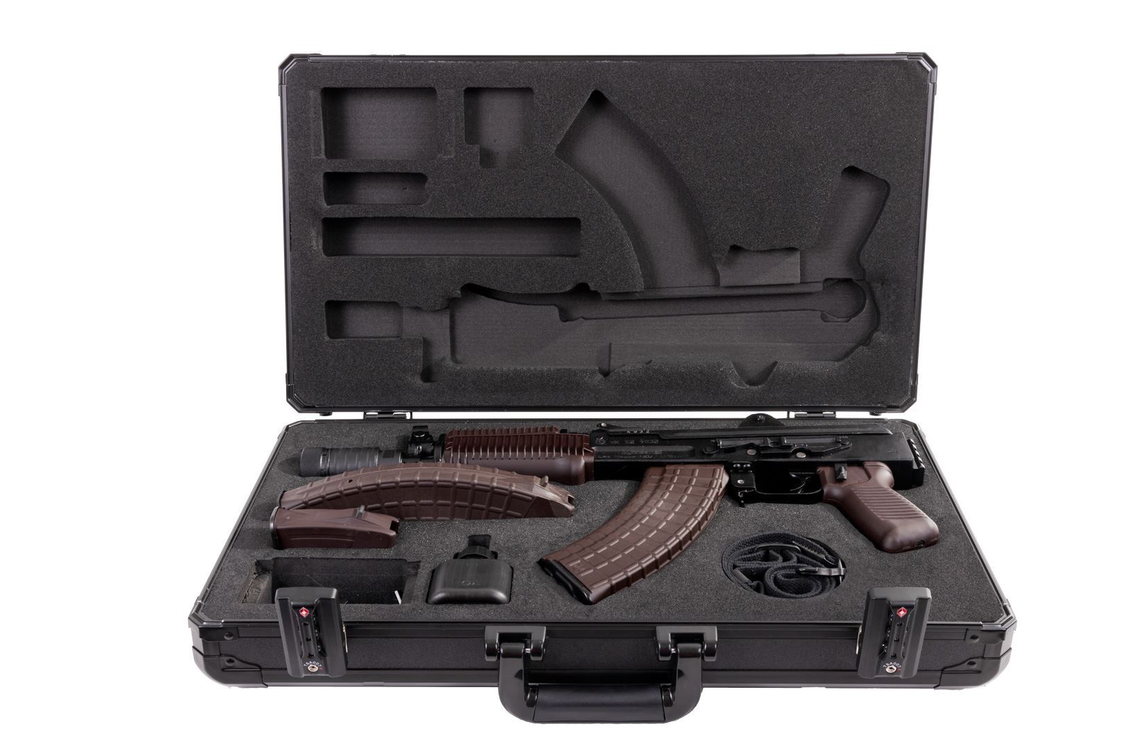 Arsenal SAM7K AK Pistol 7.62x39mm Plum US Furniture 30rd Mag Hard Case ...