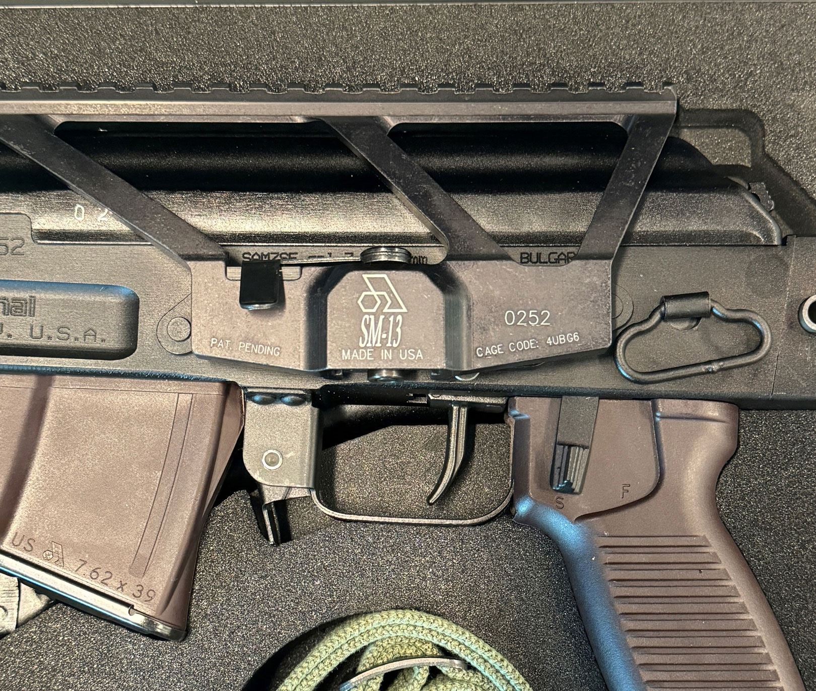 Arsenal Picatinny Scope Mount in Plum Cerakote for AK Variant Rifles at ...