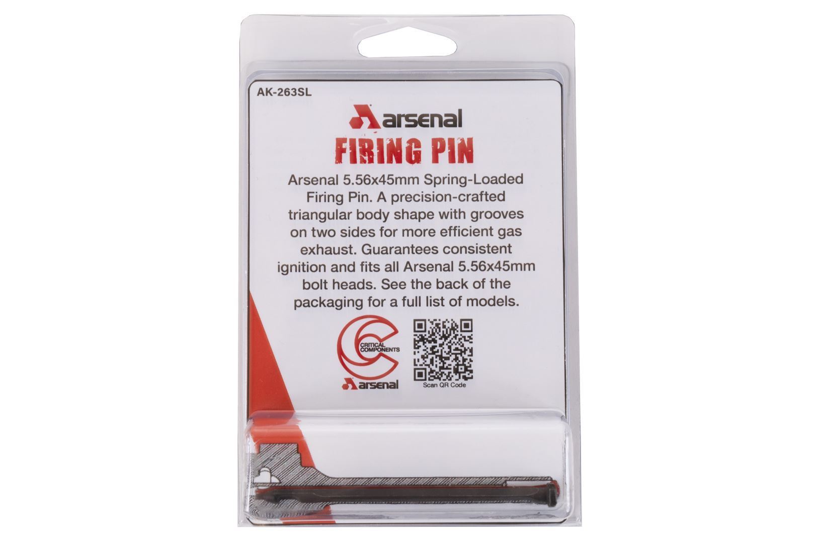 Arsenal Spring Loaded Firing Pin for 5.56x45mm AK Rifles at K-Var
