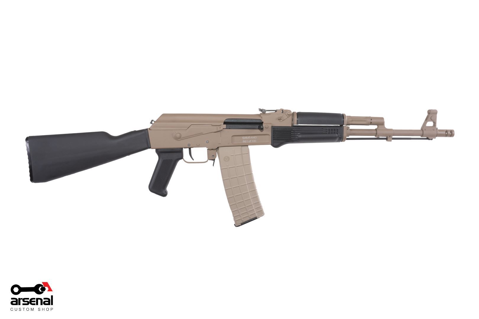 Arsenal FDE Cerakote SAM5 5.56x45mm AK47 Milled Receiver Rifle 30rd at ...