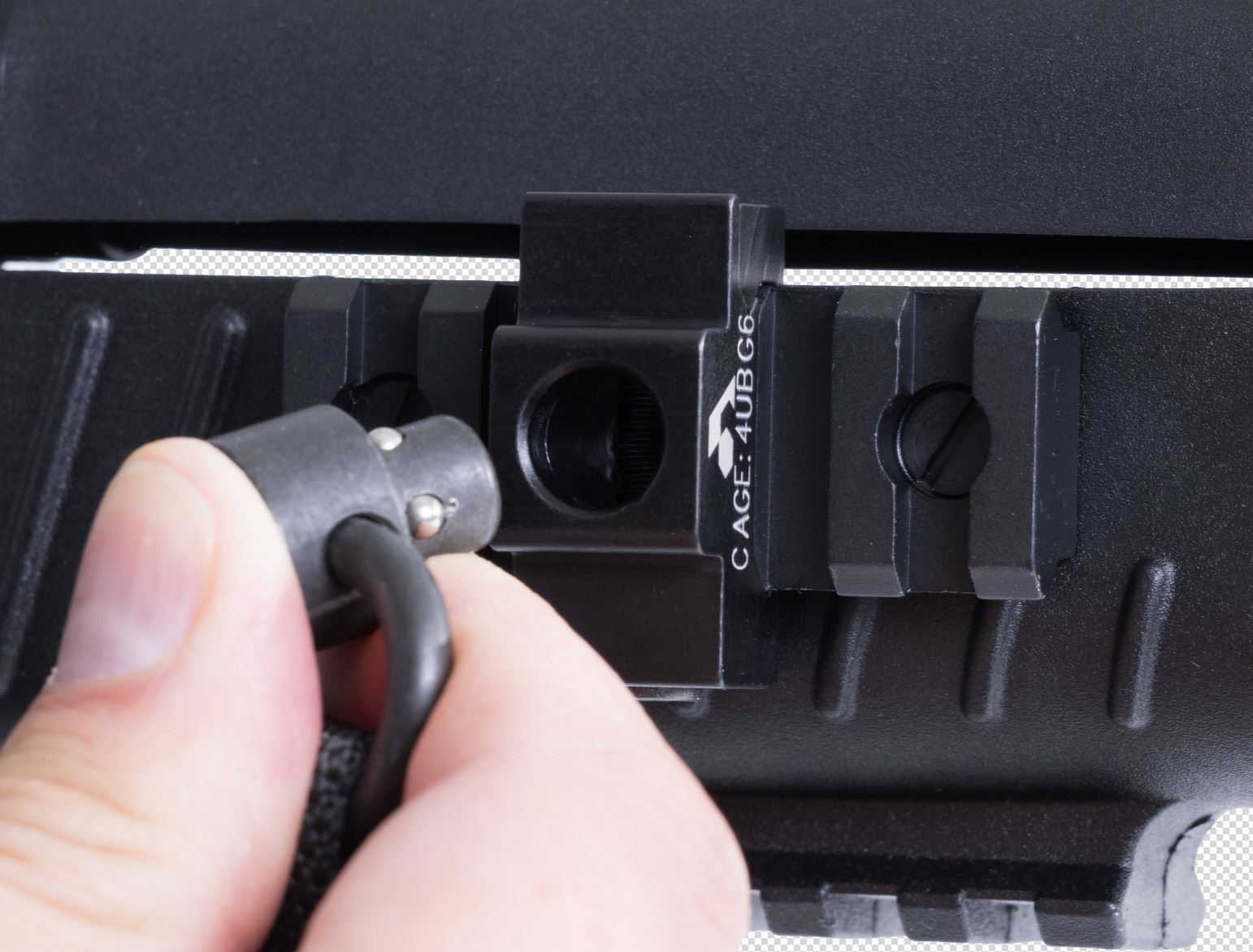 Quick Detach (QD) Mount for Picatinny Rail at K-Var