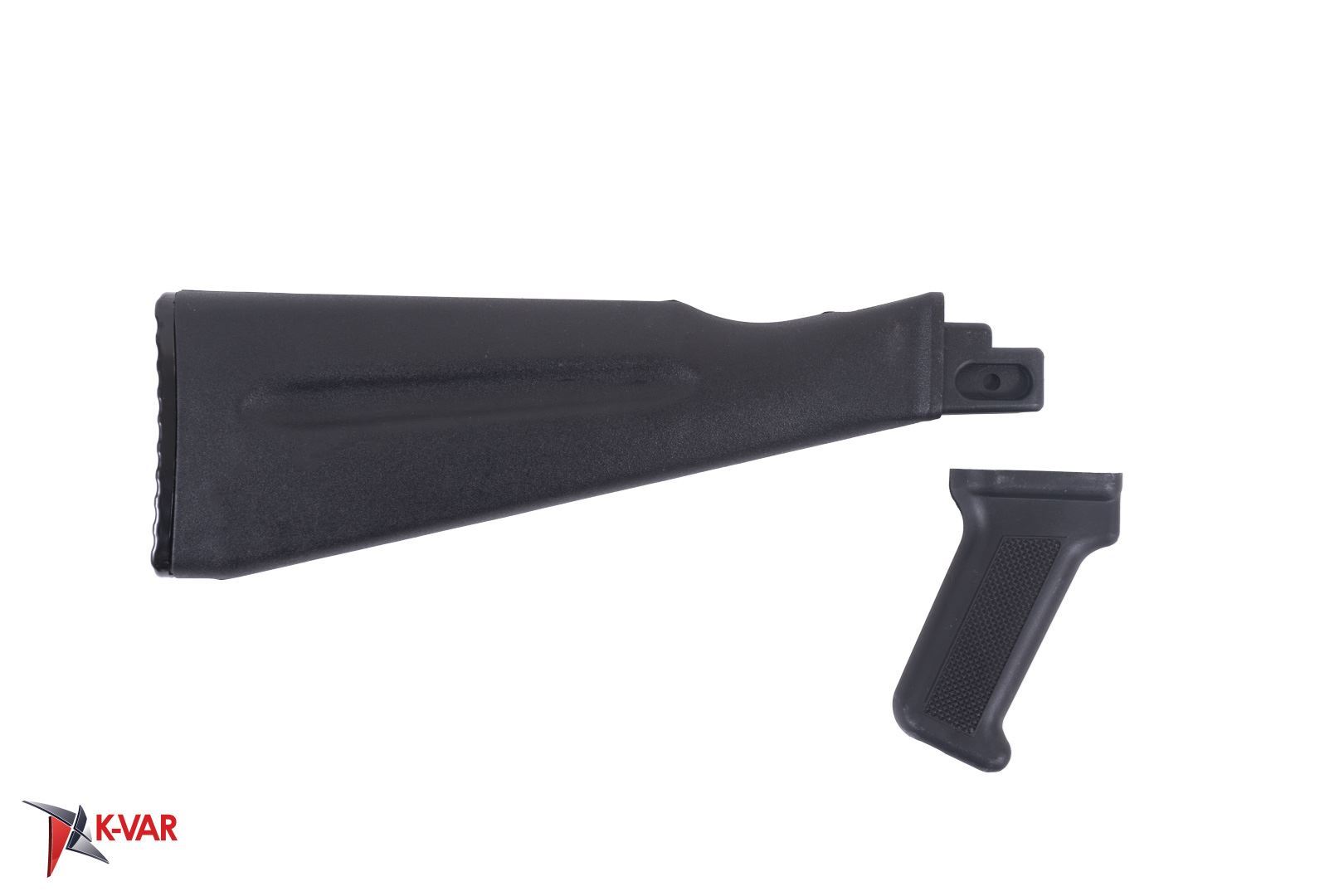 Arsenal AK47 / AK74 NATO Length Black Buttstock Set for Stamped ...