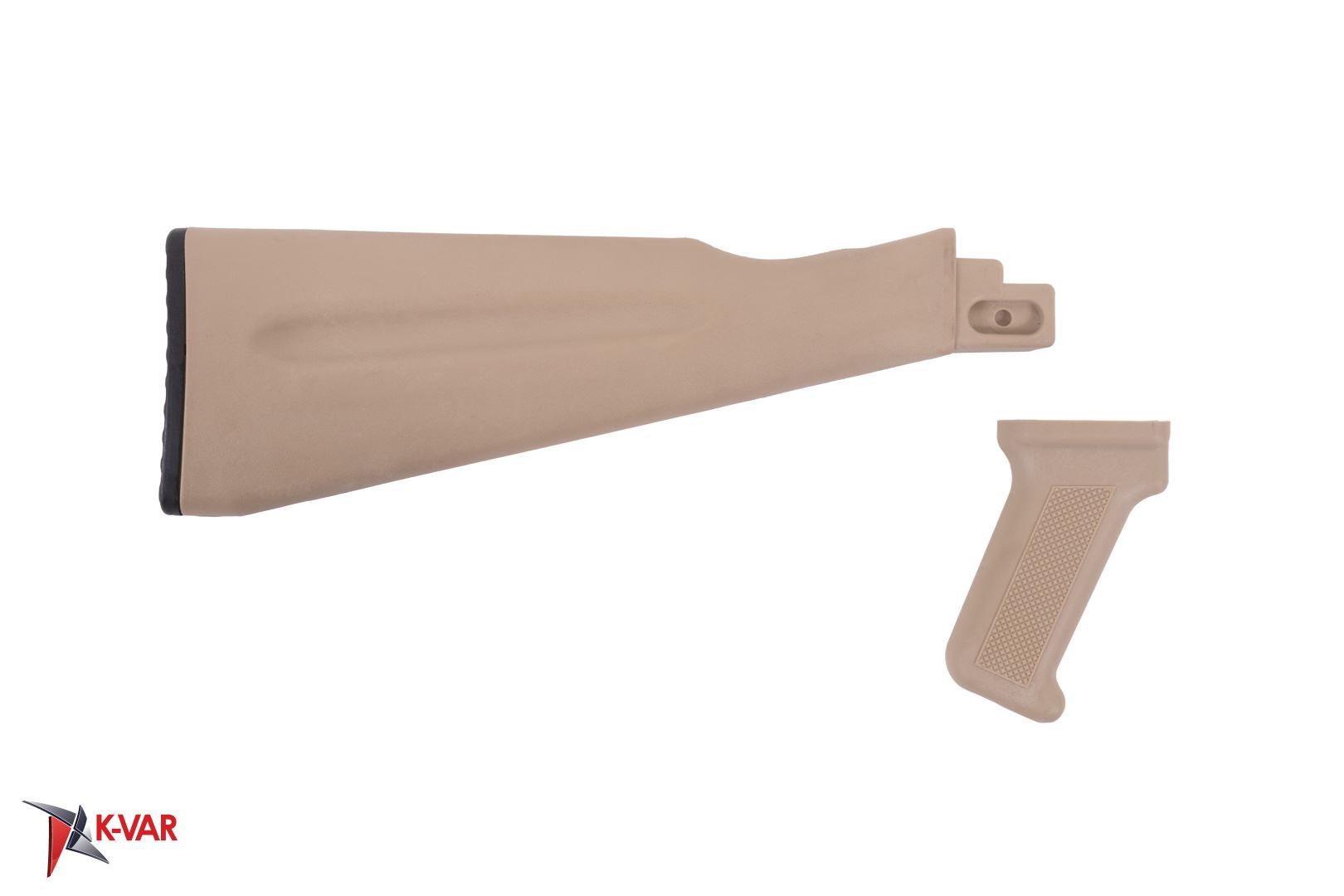 Arsenal AK47 NATO Length Desert Sand Buttstock Set for Stamped ...