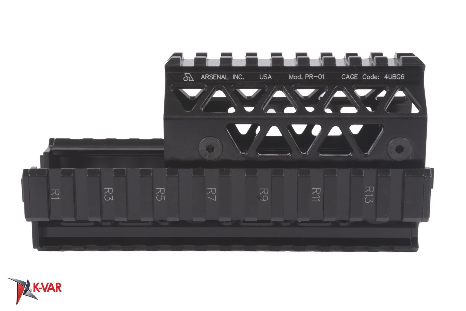 Arsenal Precision Picatinny Quad Rail Handguard System at K-Var