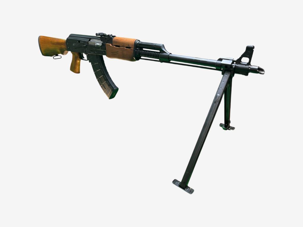 Zastava 7.62x39 M72 RPK Wood Furniture Bipod 30rd Mag Semi-Auto Rifle ...