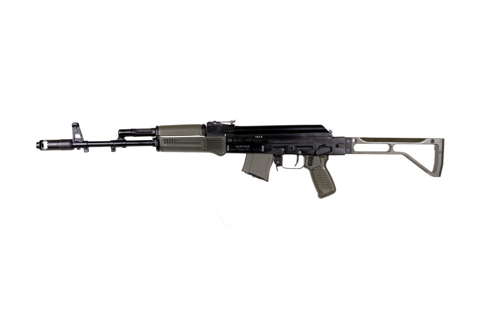 Arsenal SAM7SF 7.62x39mm Semi-Auto AK-47 OD Green Rifle with Aluminum ...