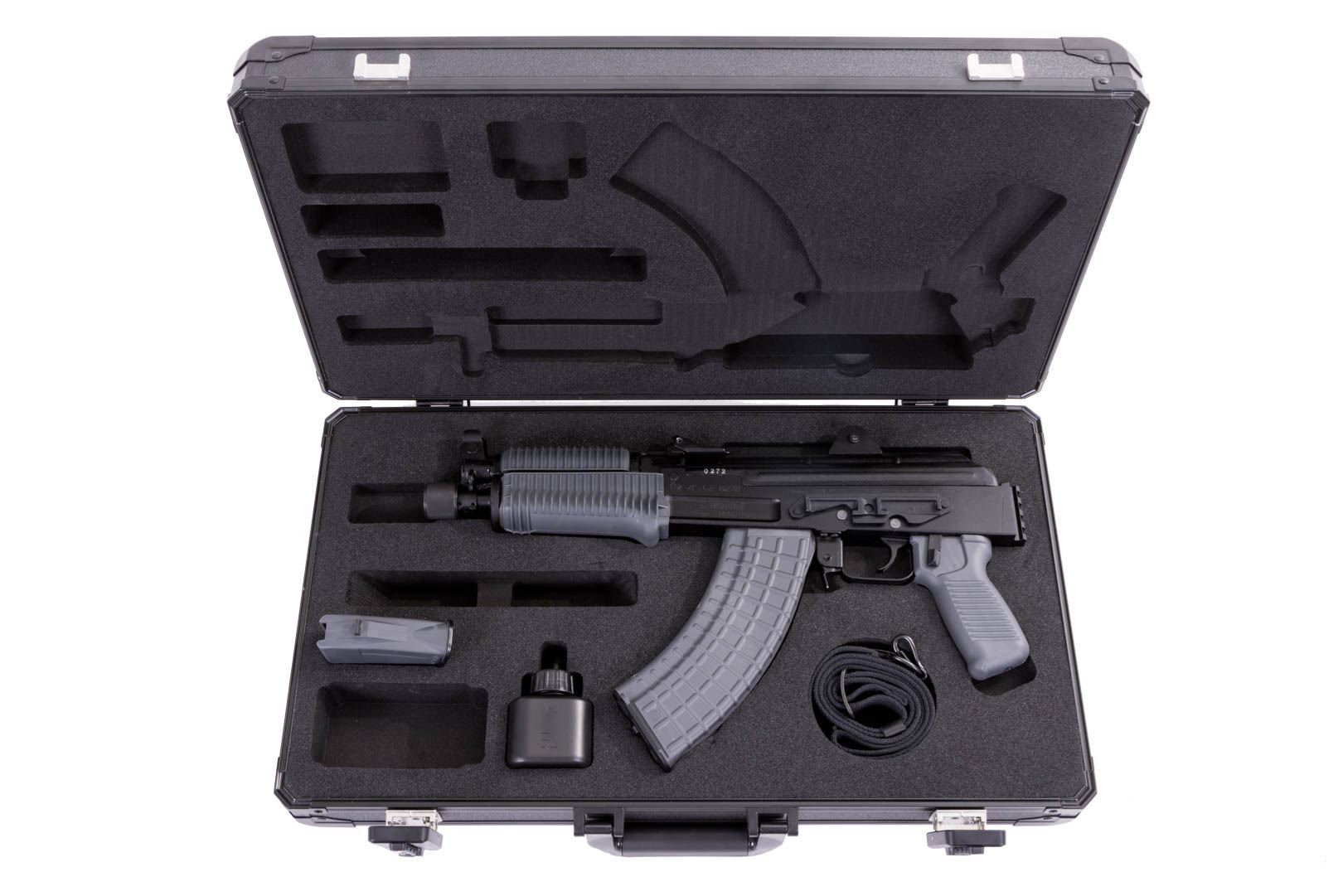 Arsenal SAM7K AK Pistol 7.62x39mm Gray US Furniture 30rd Mag Hard Case ...